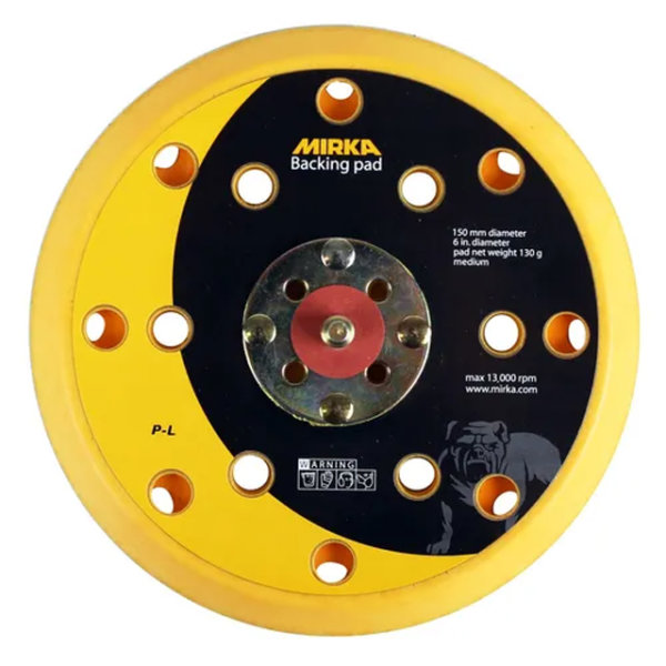 Mirka 8295291511 150mm Medium 15H Backing Pad - AOne Tools & Fixings ...