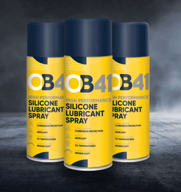 OB41® Performance Silicone Lubricant 400ml Aerosol, Box Of 12 - AOne Tools & Fixings (Brighouse ...