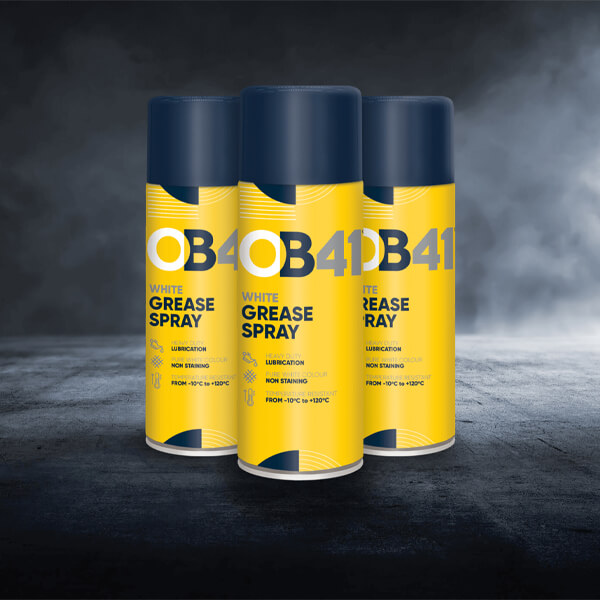 OB41® White Grease 400ml Aerosol, Box Of 12 - AOne Tools & Fixings ...